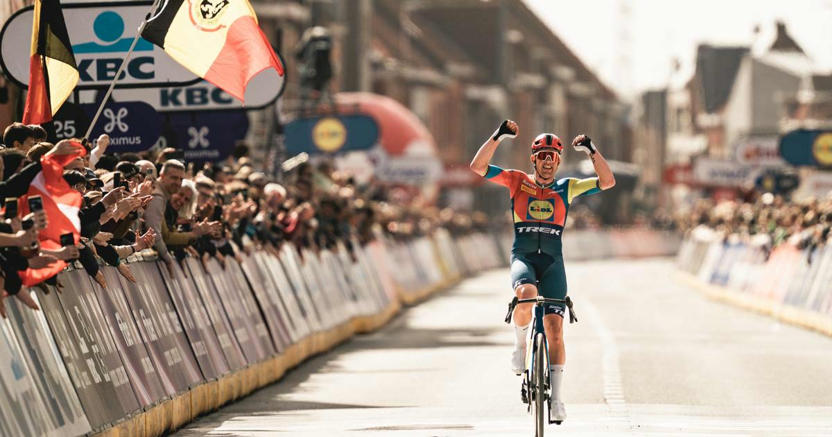 Pedersen equals record after strong solo effort | Flanders Classics